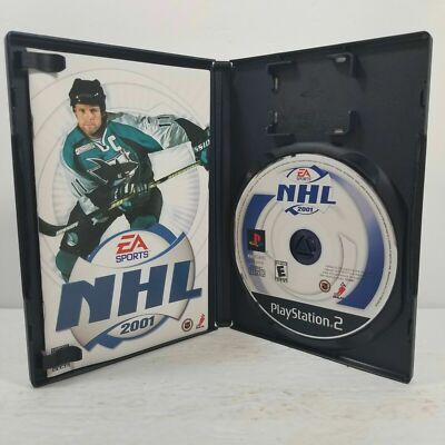 NHL 2001 (Sony PlayStation 2, PS2) Hockey EA Sports - GREAT - COMPLETE ...