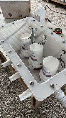 Sea Chest Baitwell or Livewell Pump Box Or Sump Box (Triple Rule 2000 ...