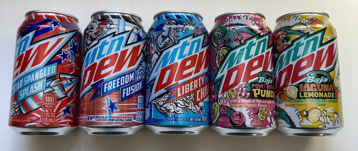 Nuevos Sabores De Mountain Dew 2024 BEST MTN DEW 2023 Flavors | LEAKED