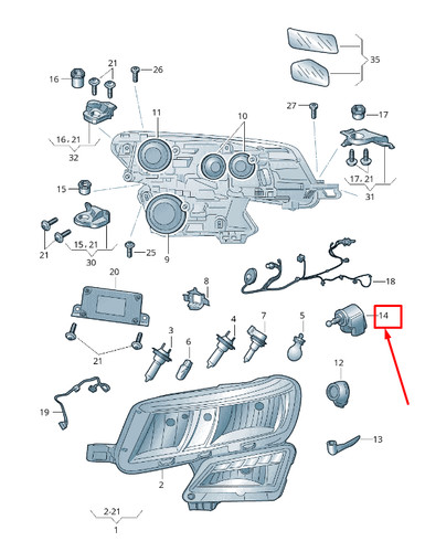 NEW AUDI Q2 GA HEADLIGHT RANGE CONTROL MOTOR 8V0941295 ORIGINAL | eBay