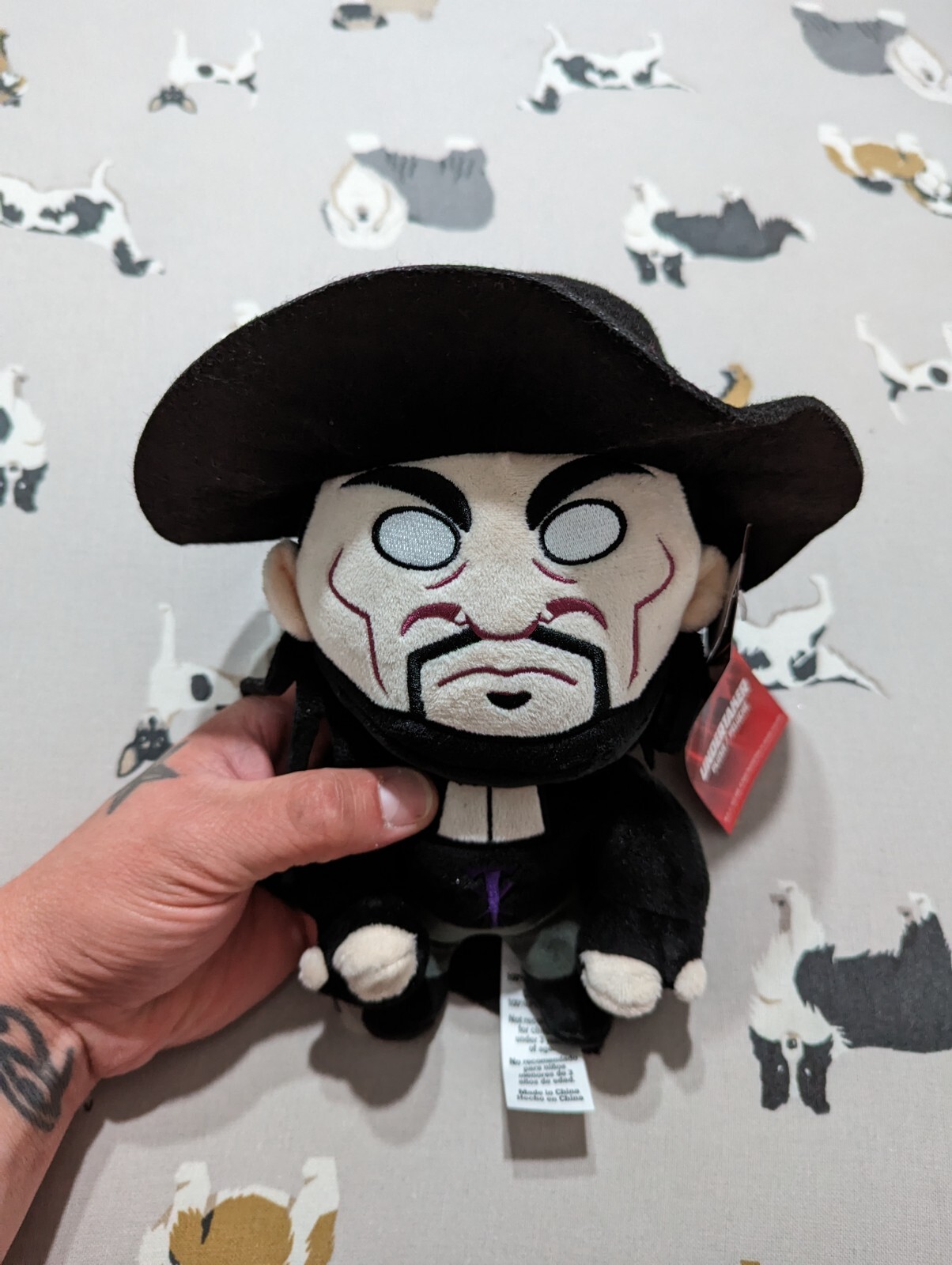 WWE The Undertaker Walmart Exclusive PLUSH 9" Figure Offical New Free ...