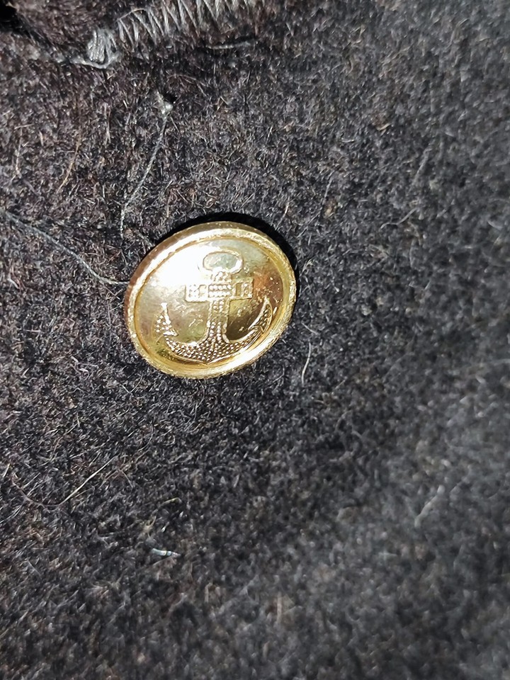 USSR Military Jacket Sailor Overcoat Winter Soviet Coat NAVY USSR ...
