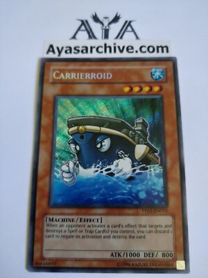 Carrierroid - PP02-EN015 - Secret Rare - Unlimited Edition NM ...