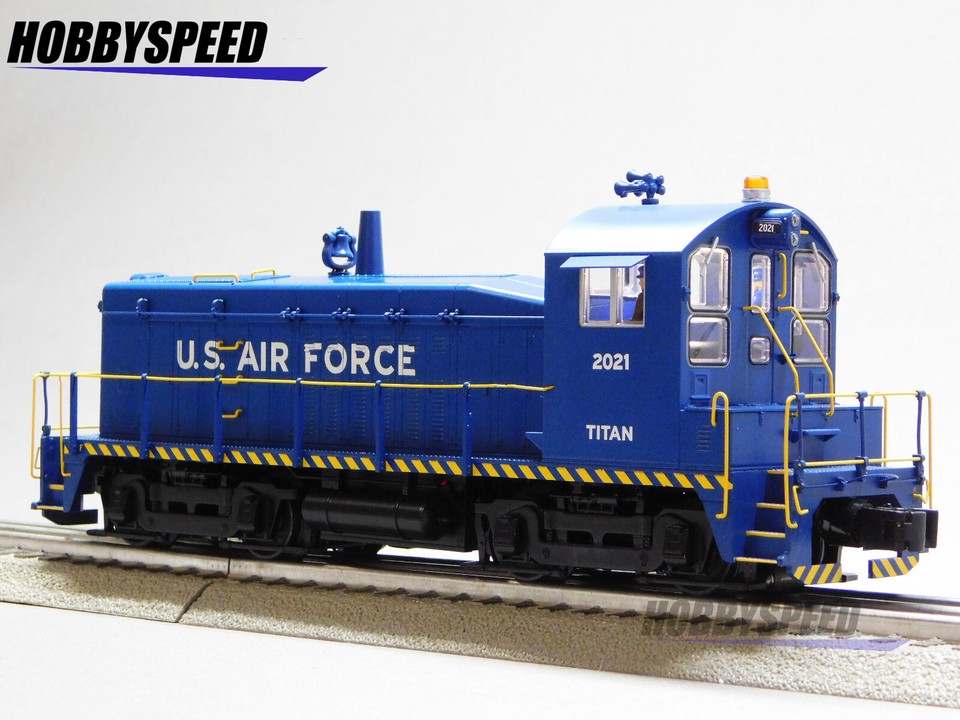 LIONEL US AIR FORCE LEGACY SW8 #2021 DIESEL ENGINE LOCOMOTIVE train ...
