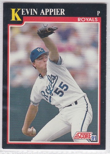 M) 1991 Score Baseball Trading Card - Kevin Appier #268 | eBay