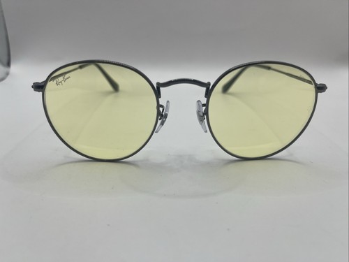 Ray Ban RB3447 004/T4 Gunmetal Yellow/Light Lens Evolve Sunglasses 50 ...