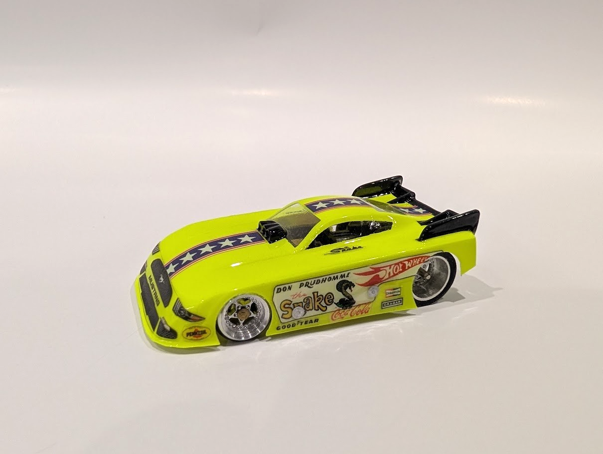 Custom Painted Lexan HO Slot Car Body 1/64 For Viper/BSRT/Wizzard ...