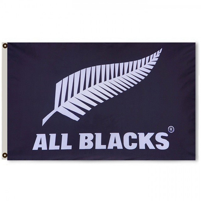 All Blacks Flag New Zealand all blacks banner flag 3X5 Ft | eBay