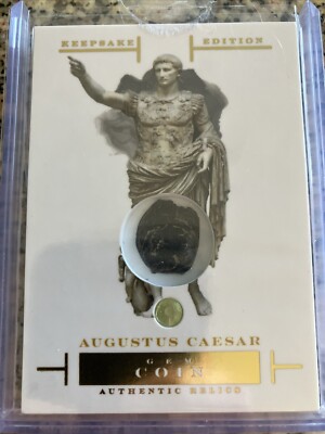 Augustus Caesar Gem Ancient Coin. Super Break Keepsake Edition | eBay