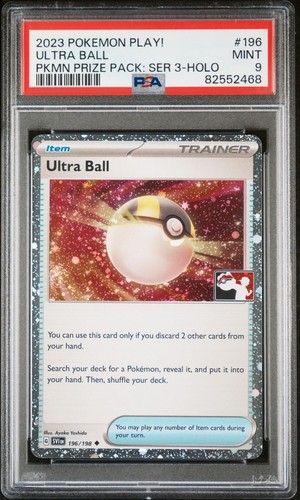 Pokémon TCG Ultra Ball Prize Pack Series 3 196/198 Holo Uncommon for ...