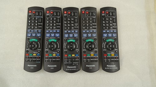 GENUINE ORIGINAL PANASONIC REMOTE CONTROL FOR DMR SERIE DVD BLURAY PVR ...
