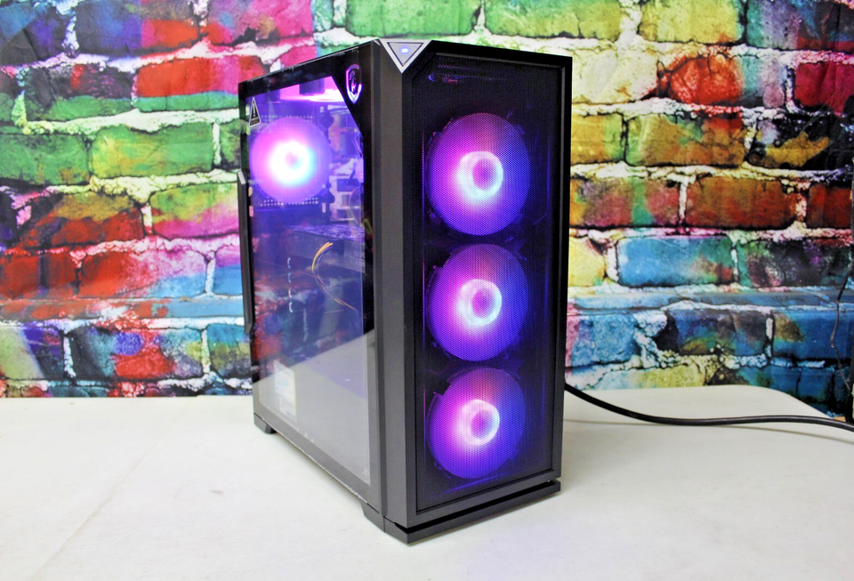 Custom RGB Gaming Desktop PC Intel Core i7 3.40 Quad 32 GB SSD Nvidia ...
