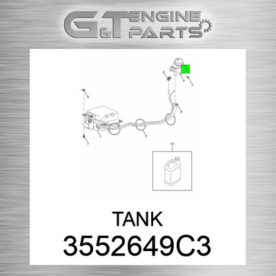3552649C3 TANK fits INTERNATIONAL TRUCK (New OEM) | eBay