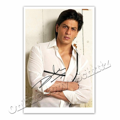 Shahrukh Khan | Shah Rukh Khan | King Khan - Bollywood Autogrammfoto |1 ...