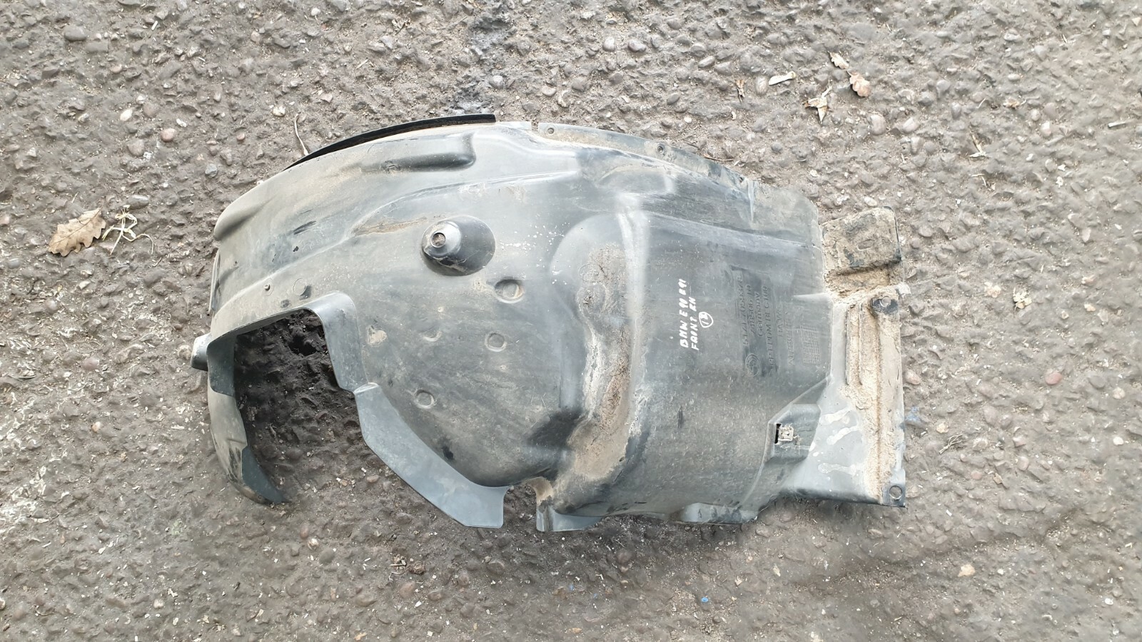 BMW 3 SERIES E90 E91 06-12 FRONT RIGHT SIDE ARCH LINER 51717059378 ...