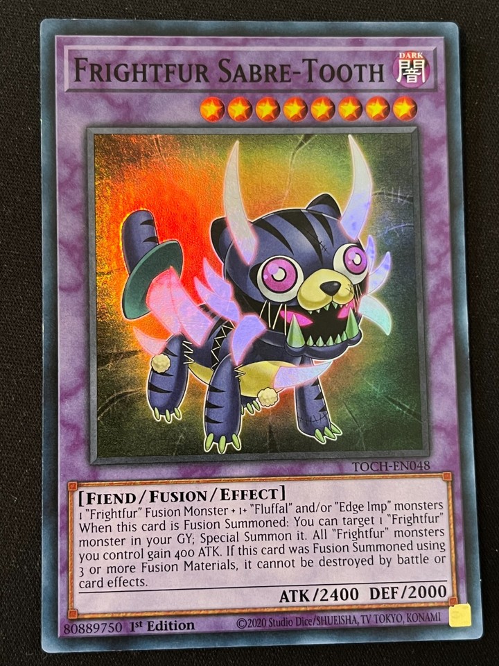 YUGIOH FRIGHTFUR DECK- FLUFFAL- BEAR- WINGS- FUSION- CAT- PATCHWORK ...