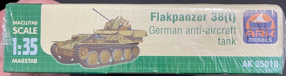 Ark Models Flakpanzer 38(t) German Anti-Aircraft Tank 25010 1/35 FS NEW ...