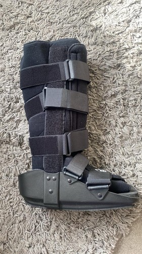 Kingdom GB Fixed Fracture Ankle Walker Boot Ortho Physio Brace Leg ...
