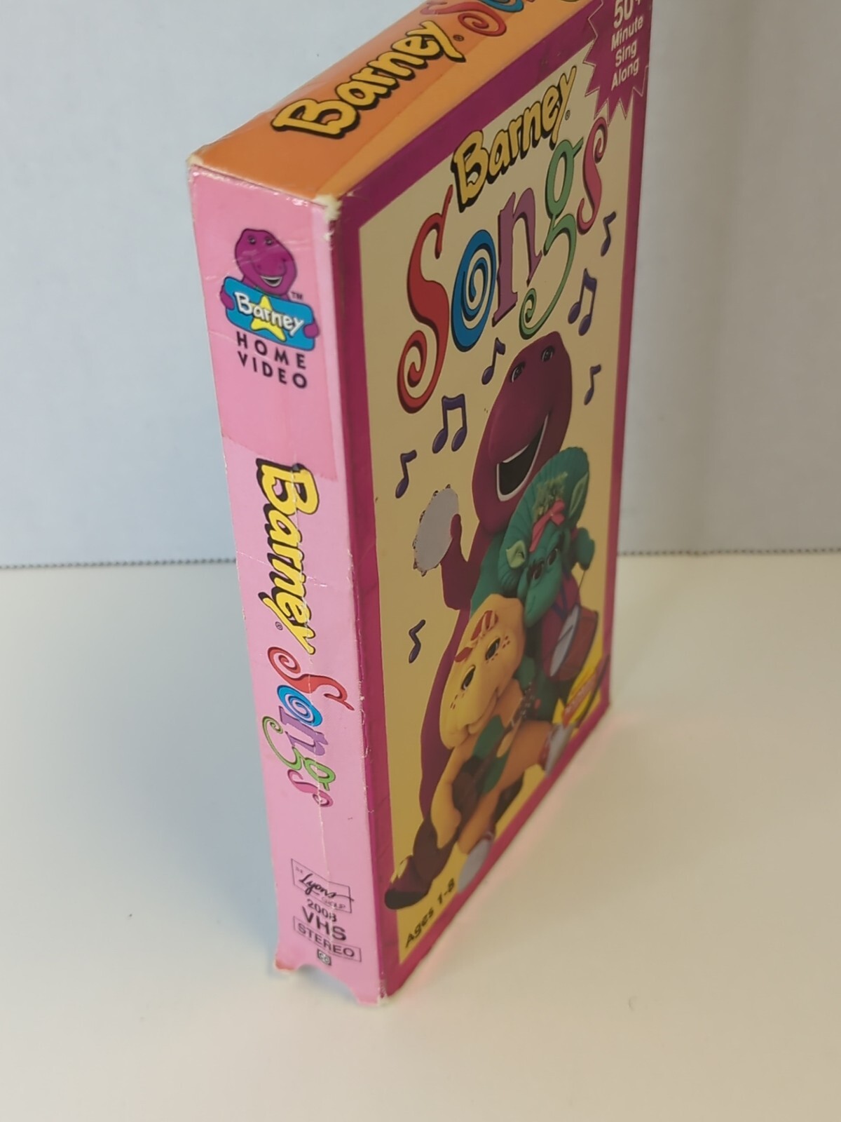 Barney Songs Vhs Video Cassette Tape 1995 Grelly Usa