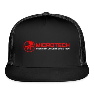 Microtech Knives Knife Tools Black Trucker Hat Cap Adult Size | eBay