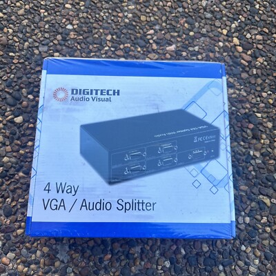 Digitech 4 way VGA/ Audio splitter | eBay Australia