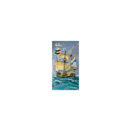 HELLER 56841 MODEL BOAT STARTER KIT LA GRANDE ERMINE 1/150 ...