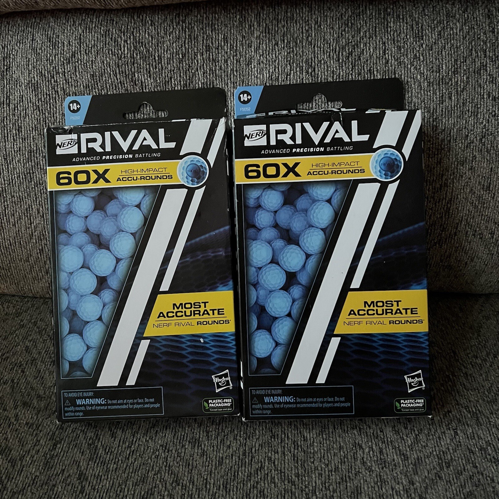 Nerf Rival Advanced Precision Battling 60x High Impact Accu-Rounds 2 ...