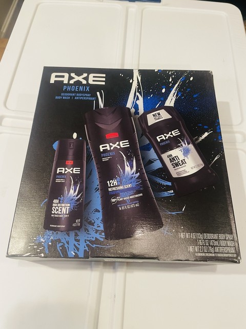 AXE PHOENIX Gift Set Men 3 pc - Deodorant Deodorant spray Body wash for ...
