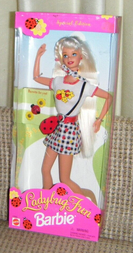 1997 LADYBUG FUN BARBIE DOLL MIB Mattel #17695 | eBay