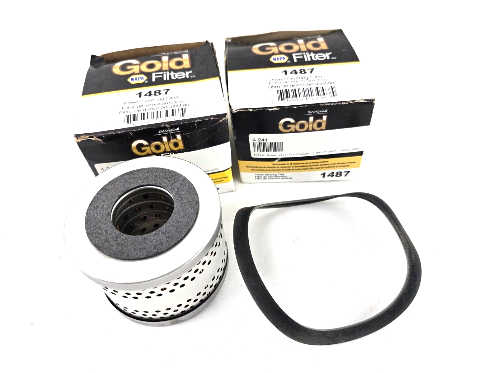 2pcs NOS NAPA Gold Power Steering Filter 1487 51487 550487 | eBay