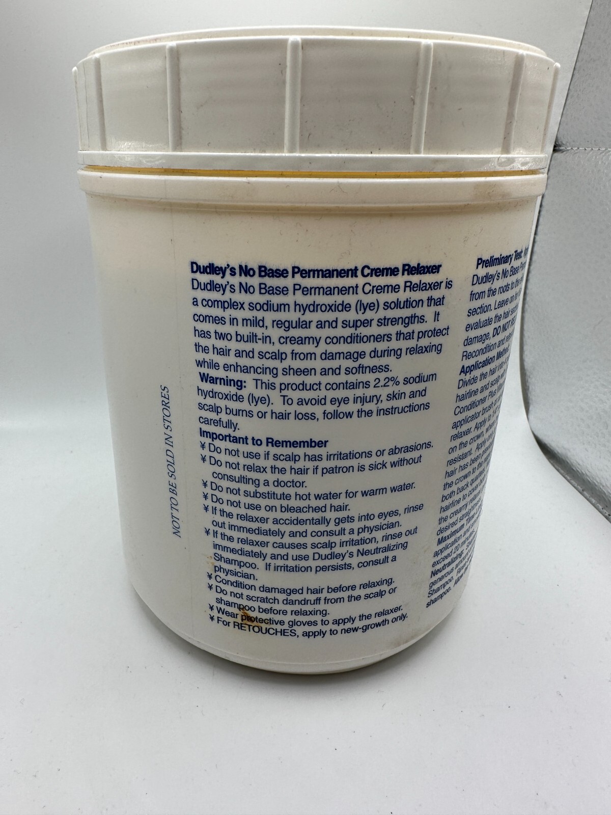 Dudley Permanent Creme Relaxer Regular Straightens Texturizes 1466 ...