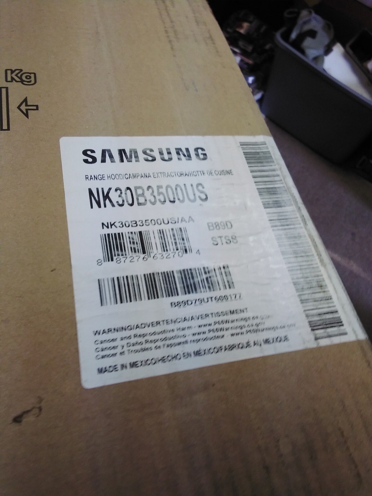 Samsung 30" Stainless Steel Under-Cabinet Range Hood NK30B3500US | eBay