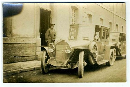 General Black Jack Pershing & His Car Real Photo Postcard France World ...