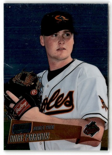 2000 Stadium Club Chrome Mike Paradis #246 Baltimore Orioles Baseball ...