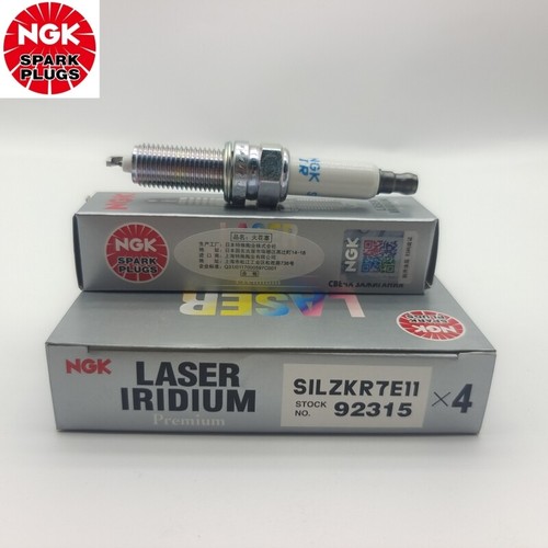 4PCS NGK SILZKR7E11 92315 Iridium Platinum Spark Plug For Kia KX7 ...