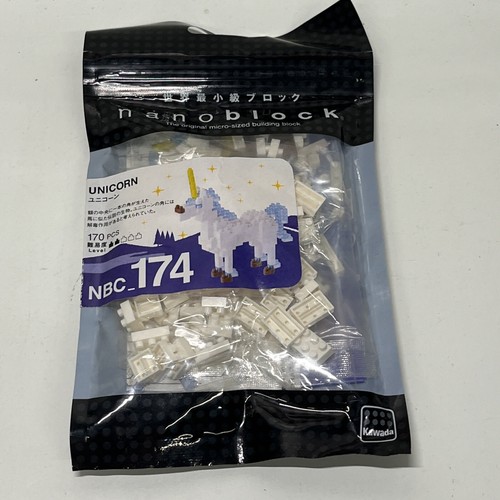NANOBLOCK Micro-Sized UNICORN Building Blocks NBC-174 Brand New - Free ...