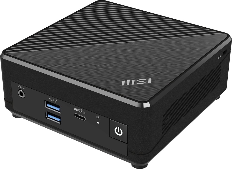 MSI CUBI N ADL-005US Mini PC Intel Pentium N200 4GB RAM/128GB SSD Win11 ...