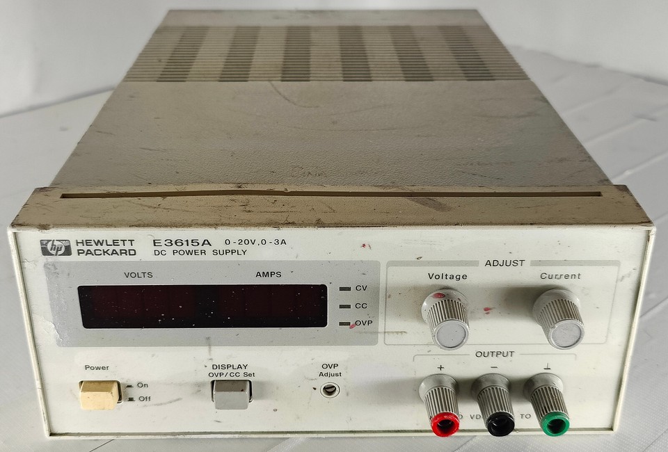 Hewlett Packard HP E3615A DC Power Supply 0-20V.0-3A Option OE3 | eBay