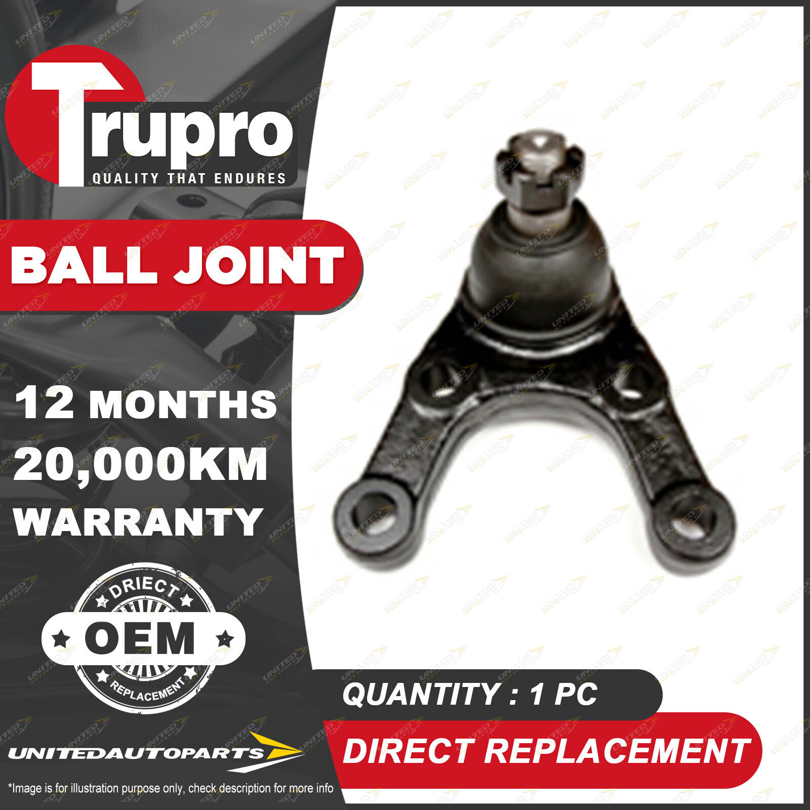 2 Year Warranty Ball Joint 2 Pcs Lower Ball Joints For MITSUBISHI ...