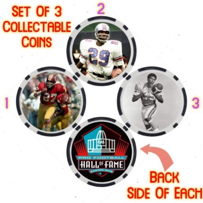 KEN HOUSTON - PRO FOOTBALL HALL OF FAME - COLLECTABLE COIN SET | eBay