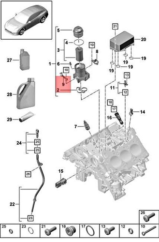 Genuine PORSCHE Panamera 97A 97B 97C Bracket 9A713303400 | eBay