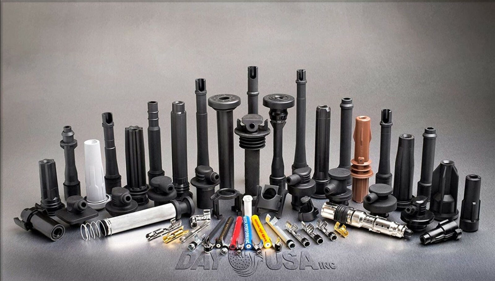 HEI 90 Degree Style distributor Boot & Terminal spark plug wire Kit of ...