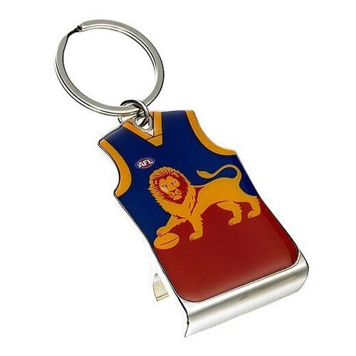 AFL Brisbane Lions Guernsey Bottle Opener Key-Ring 9334036003720 | eBay