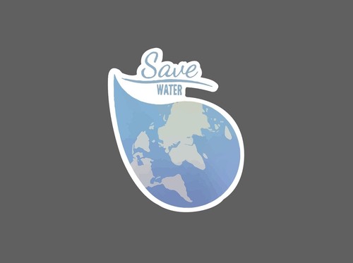 Save Water Sticker Earth Waterproof Conservation World Gift NEW | eBay