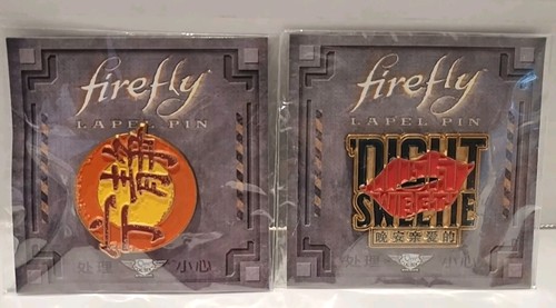 Firefly/Serenity Collection Label Pins Set of 2 | eBay