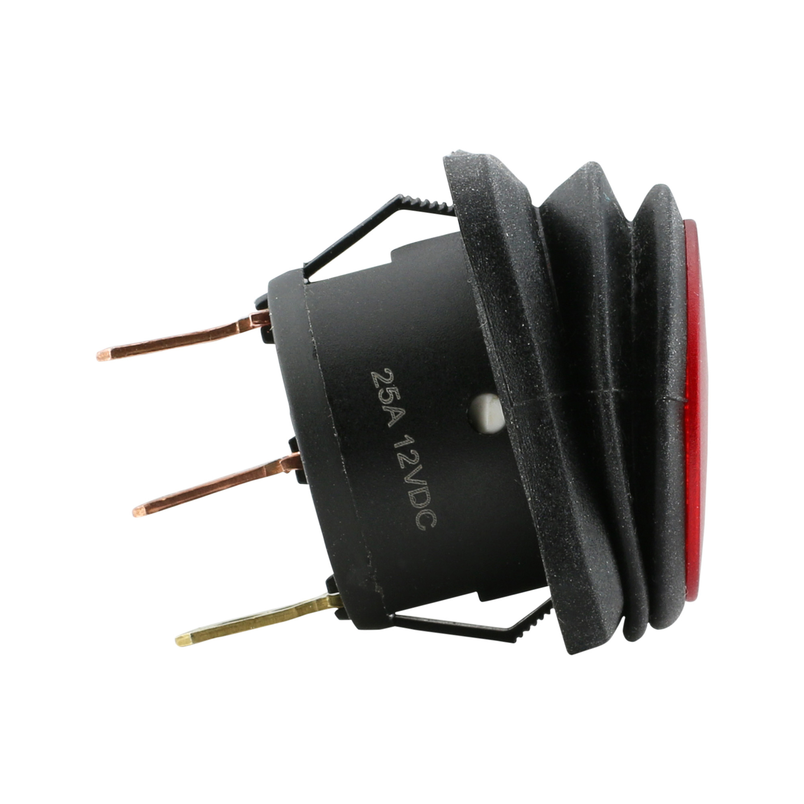 12V DC 25A SPST Power ON/OFF Rocker Toggle Switch for Automotive Boat ...