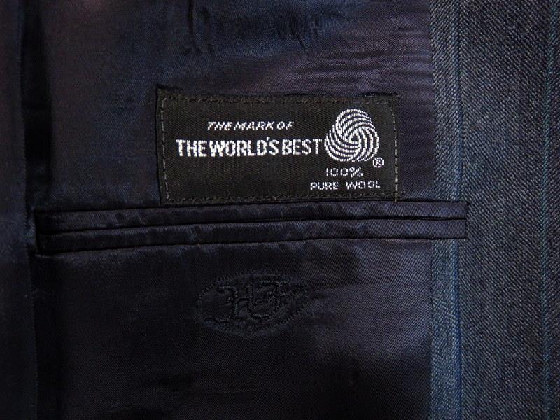 Very Nice HICKEY FREEMAN Navy Blue 100% Wool Suit 42 Reg | eBay