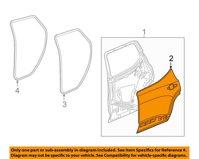 Chevrolet GM OEM Right-Outer Panel 84433445 | eBay