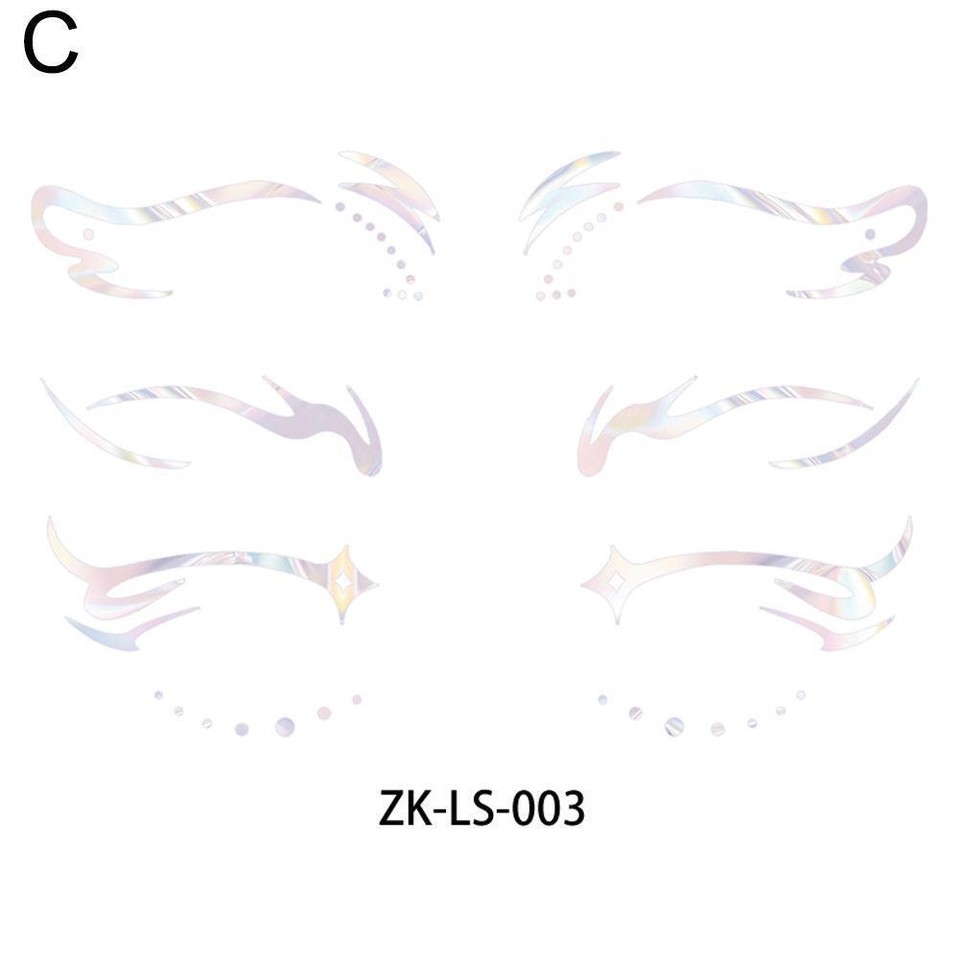Nine Tail FoxEye Liner Eye Shadow Makeup Stencils Template Eye Makeup ...