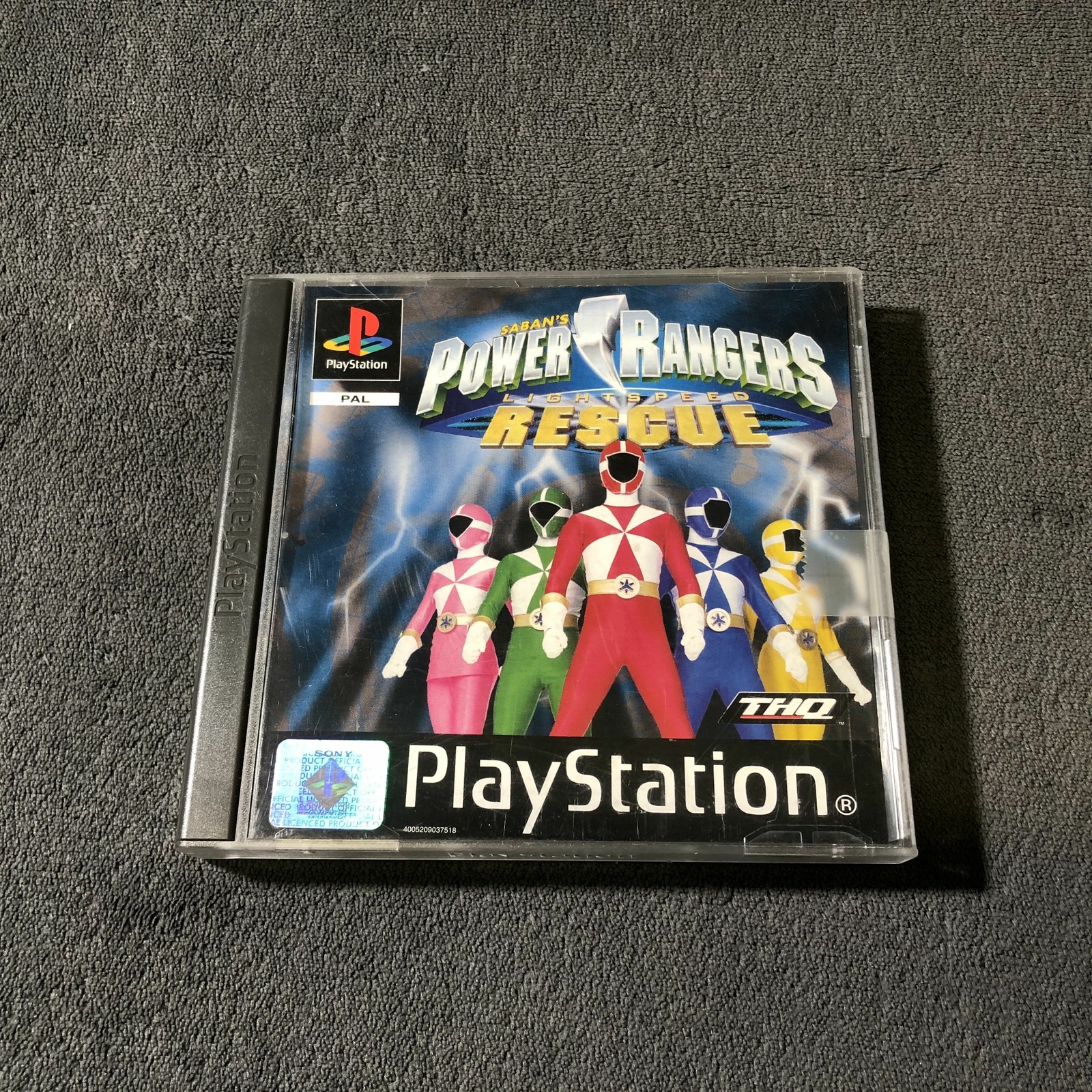 Power Rangers Lightspeed Rescue Playstation - Prix - Photo - Présentation